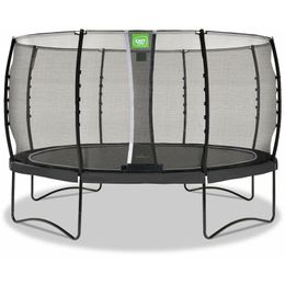 EXIT Allure Classic Trampolin ø427cm - schwarz - Schwarz