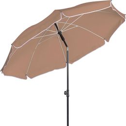 stilista® Sonnenschirm 200 cm Taupe