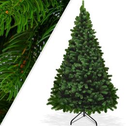 Weihnachtsbaum künstlich Tannenbaum Edeltanne Spritzguss pe 140cm - Ohne Schnee - Kesser