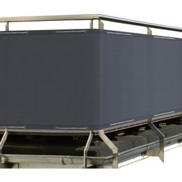 SolVision pes Balkonumspannung PB2 500x90cm Anthrazit - SOL ROYAL