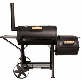 Yuma Massiver Smoker bbq grillwagen Holzkohle Grill 90KG 3,5mm Offset - Taino