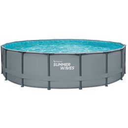 Stahlrahmen Aufstellpool Elite Frame rund - Summer Waves