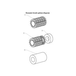 MAYTRONICS DOLPHIN Wonderbrush-Ring f. Combi-Bürste für Dolphin Dynamic Plus Poolreiniger