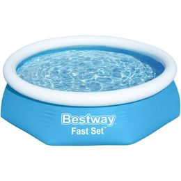 Bestway - Fast Set™ Pool Set 244x66 cm, mit Filterpumpe