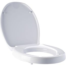 Ridder - WC-Sitzerhöhung Top mit Absenkautomatik weiß - weiß