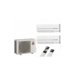 Mitsubishi - Klimaanlage Multi Split 2 Räum 2 x MSZ-SF25VE + MXZ-2D33VA Inverter