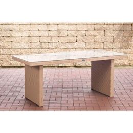 CLP - Polyrattan Tisch Avignon sand 180 cm