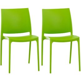 CLP - 2er Set Stühle Maya grün