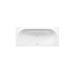 Starlet Rechteck Badewanne, 160x70cm, 1220, Farbe: Weiß mit Glasur Plus - 1220-000Plus - Bette