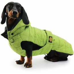 Fashion Dog - wasserdichter Hunde-Steppmantel speziell für Dackel - 33 cm