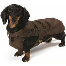 Hundemantel speziell für Dackel - Braun - 47 cm - Fashion Dog