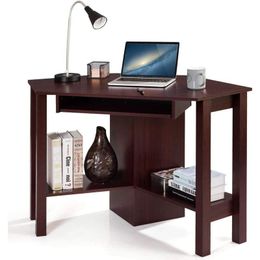 Costway - Schreibtisch Computerschreibtisch Computertisch Eckschreibtisch Winkelschreibtisch Bürotisch Corner Table Ecktisch Arbeitstisch