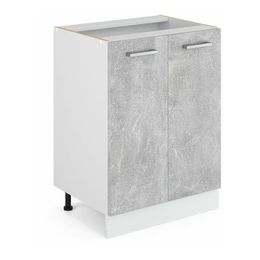 VICCO - Unterschrank R-Line 60 cm Weiß/Beton modern