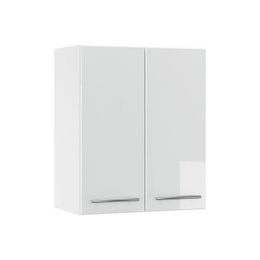 Hängeschrank Fame-Line 60 cm Weiß/Weiß Hochglanz modern VICCO