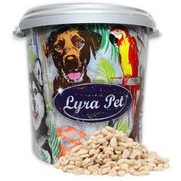 LYRA PET - 10 kg ® Erdnusskerne splits in 30 l Tonne