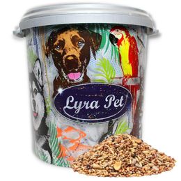 10 kg LYRA PET® Streufutter schalenfrei in 30 L Tonne