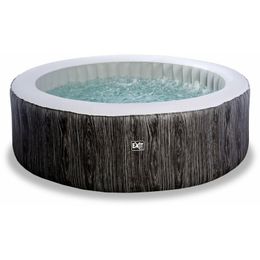 EXIT Wood Deluxe Whirlpool (4 Personen) - dunkelgrau