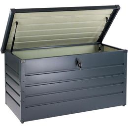 Dema Metall Gerätebox Essen Gartenbox Auflagenbox Gartenkiste 350 l Gerätekiste
