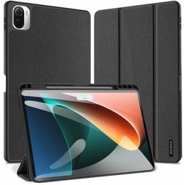 Hartschale mit Smart Sleep und integrierter Standfunktion Etui Schutz Hülle Tasche Cover kompatibel mit xiaomi mi pad 5 , schwarz - Dux Ducis