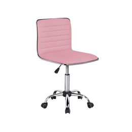 Yaheetech - Bürostühle Kunstleder ergonomisch Schreibtischstuhl Drehstuhl mit Rollen 360° drehbar höhenverstellbarer