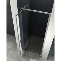 Glasdeals Nischentür REVOLVE 90 x 195 cm - Klarglas