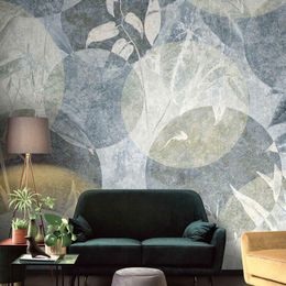 Erismann Art Edition by Guido Maria Kretschmer Fototapete Digitaldruck mit Punkten Blau 3.00 x 2.70 m Floral Tapete für Wohnzimmer - Flur - Büro - Wohnräume