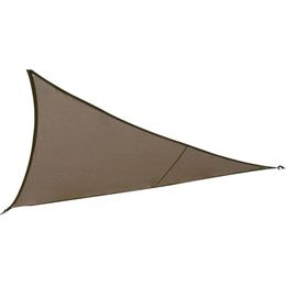 Dreieckiges Sonnensegel Curacao Maulwurfsgrau - 4 x 4 x 4 m - Hespéride - Maulwurf