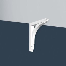 ORAC - Konsole Decor GB02 xterio Wandhalter für Vordach Zierlement Zeitloses Klassisches Design weiß - weiß