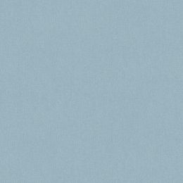 A.S. Création Uni Tapete in Hellblau | Textiloptik Wandtapete in Pastell ideal für Babyzimmer von Jungen | Blaue Vliestapete für Schlafzimmer - 10,05 x 0,53 m
