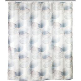 Anti-Schimmel Duschvorhang Navan, Textil (Polyester), 180 x 200 cm, wasserabweisend, waschbar, Mehrfarbig, Polyester mehrfarbig - mehrfarbig - Wenko