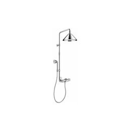 Axor Starck ShowerSolutions Showerpipe mit Thermostat und 2jet Kopfbrause designed by Front, Farbe: Chrom - 26020000 - Hansgrohe