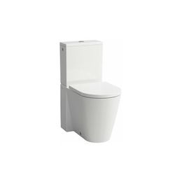 Kartell Stand-WC für Spülkasten, Tiefspüler, ohne Spülrand, 370x660x430, Farbe: Weiß mit lcc - H8243374000001 - Laufen