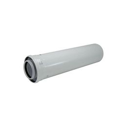 Luft-/Abgas-Rohr konzentrisch - ø 80/125 mm - Länge 2.000 mm - Farbe weiß - 7738112647 - Buderus