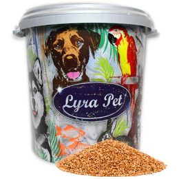 LYRA PET - 10 kg ® Hirse rot lose in 30 l Tonne