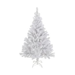 Spetebo Künstlicher Weihnachtsbaum groß - 180 cm / weiß - Kunst Tannenbaum Christbaum inklusive Baumständer