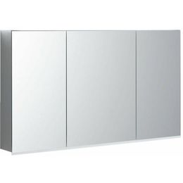 Keramag Geberit Option Plus Spiegelschrank mit Beleuchtung, drei Türen, Breite 120 cm, 500592001 - 500.592.00.1