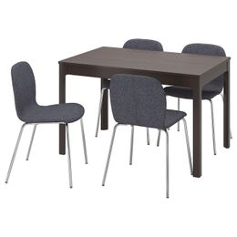 IKEA EKEDALEN / KARLPETTER Tisch und 4 Stühle