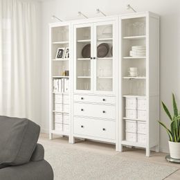 IKEA HEMNES Aufbewkomb.+Türen/Schubladen