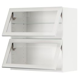 IKEA METOD Wandschr horiz. 2 Vitrtüren/Drucksy