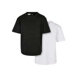 Urban Classics T-Shirt Jungen Gr&ouml;&szlig;e 134/140 schwarz / wei&szlig;
