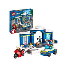 Lego City 60370 Ausbruch aus der Polizeistation Bausatz, Mehrfarbig