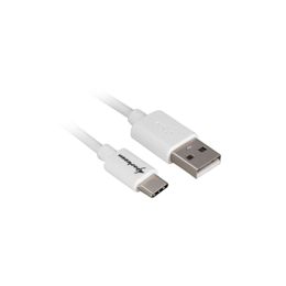 Sharkoon USB 2.0 Kabel, USB-A Stecker > USB-C Stecker USB-Kabel