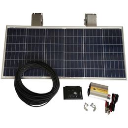 Sunset Solarmodul "Spar-Stromset 65 W, 230 V" Solarmodule silberfarben Solartechnik
