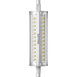 Philips Lighting 78037100 LED EEK E (A - G) Stabform 14 W = 100 W Warmweiß (Ø x L) 2.9 cm x 11.8 cm dimmbar 1 St.