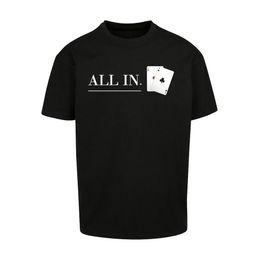 F4NT4STIC Shirt 'Poker All In Karten' male Black size XS