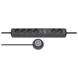 Fa.Brennenstuhl brennenstuhl Eco-Line Comfort Switch Plus 6-fach Steckdosenleiste mit Fußschalter 1,5 m schwarz