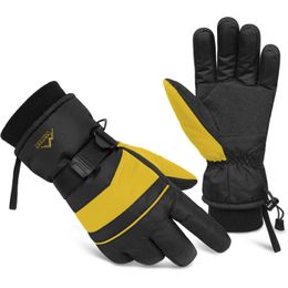 Normani Skihandschuhe Winterhandschuhe Snowguard ProTect II Wasserdichte Thermohandschuhe Skihandschuhe mit 3M Thinsulate Füllung