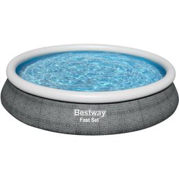 Pool-Set Bestway Fast Set 457x84 cm Rund mit Kartuschenfilter 2006 l/h