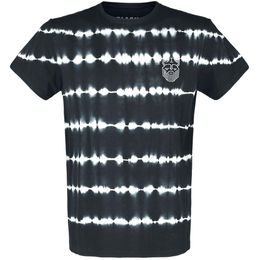 Black Premium by EMP T-Shirt im Batik Look T-Shirt schwarz in L