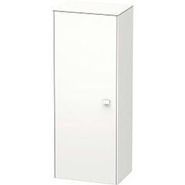 Duravit Brioso Halbhochschrank Individual 91-133cm BR1341L1818, Weiß Matt, Tür links